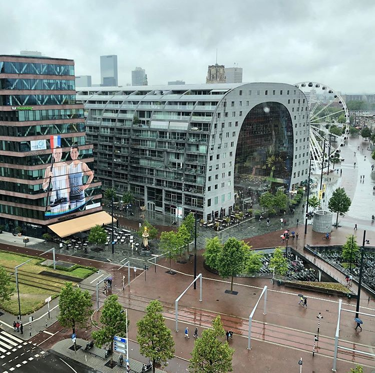Der Binnenrotte Platz wird Standort des Eurovision Village in Rotterdam ...