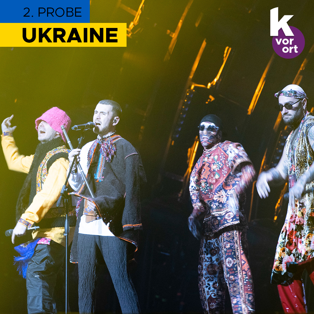 Zweite Probe beim ESC 2022: Kalush Orchestra mit „Stefania“ für die ...